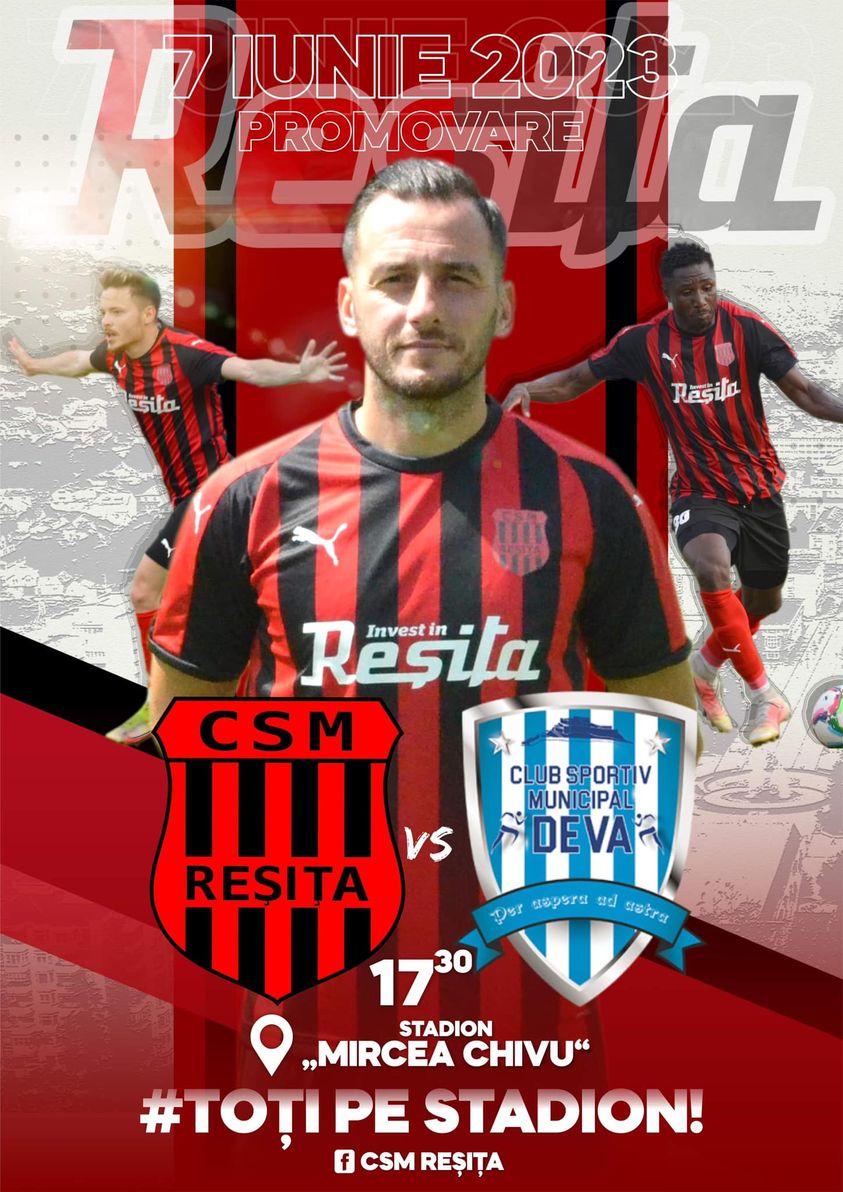 CSM RESITA-TOTUL PENTRU PROMOVARE! – Carasanul